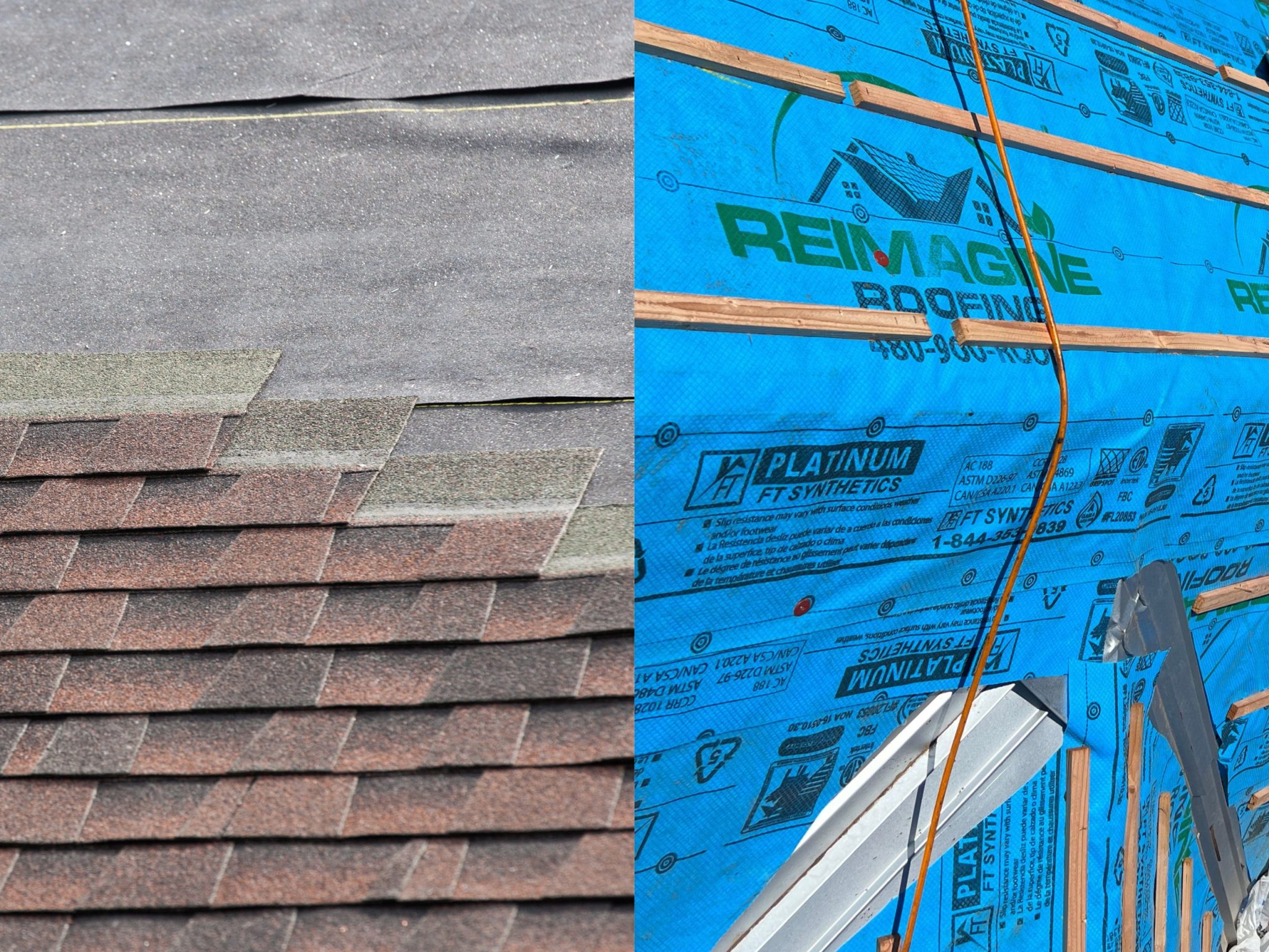 Roofing Underlayment: Felt v. Synthetic. Which Should I Use ...